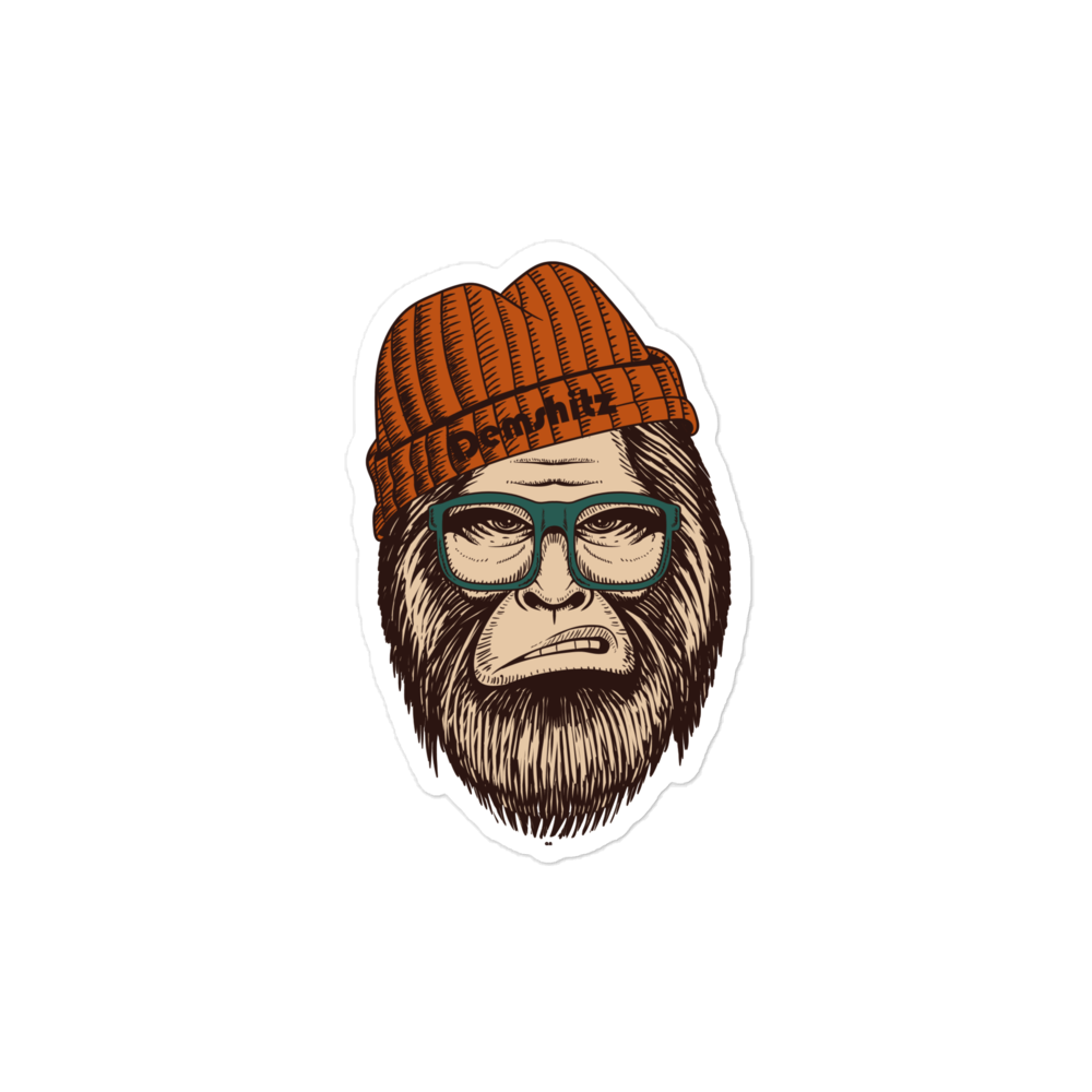 Squatch Sticker (indoor, non waterproof)